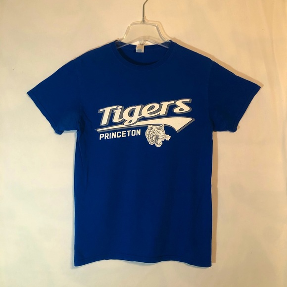 Fruit of the Loom | Shirts | 325 Princeton Tigers Blue Tshirt Mens S | Poshmark